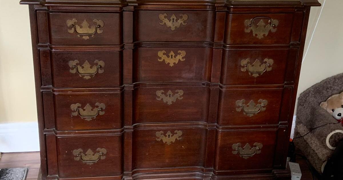 Ethan Allen Solid Wood Antique Dresser for $40 in Arvada, CO | Finds ...