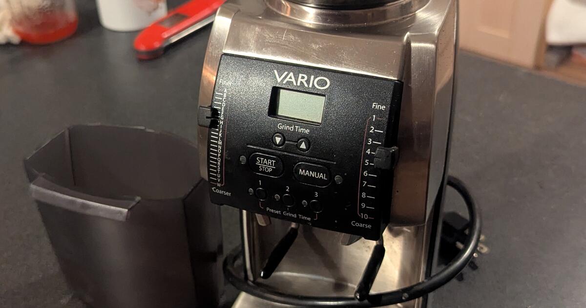 Baratza Vario Coffee Grinder for $250 in Cleveland, OH | For Sale ...
