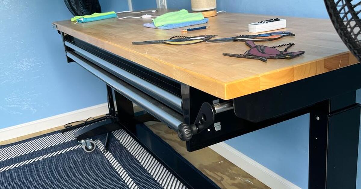62” long Adjustable Tool Work Bench for $275 in Ocala, FL | For Sale ...