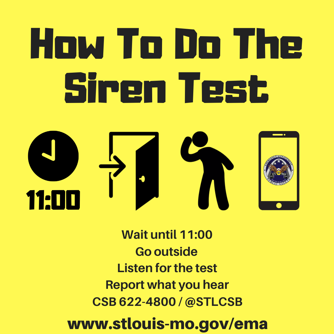 Monthly Siren Test (City of St. Louis) — Nextdoor — Nextdoor