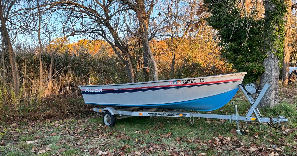 16 ft Alumacraft Boat and Trailer for $950 in Baltimore, MD | For Sale ...