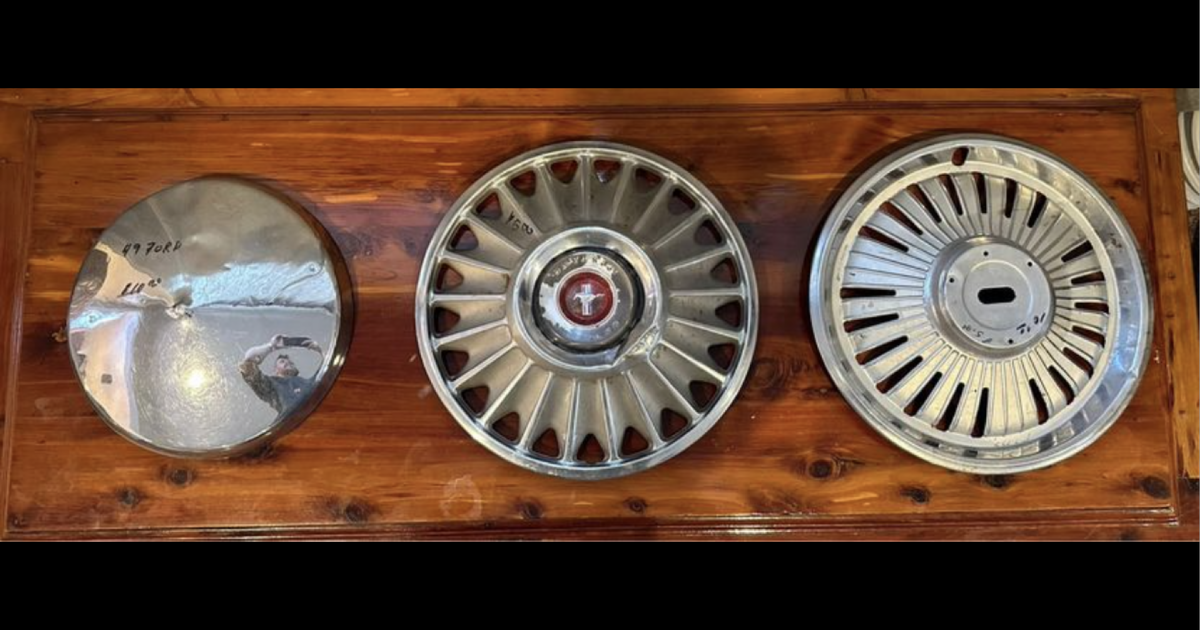 Classic Car Hub Caps Collection for $240 in Denver, CO | For Sale ...