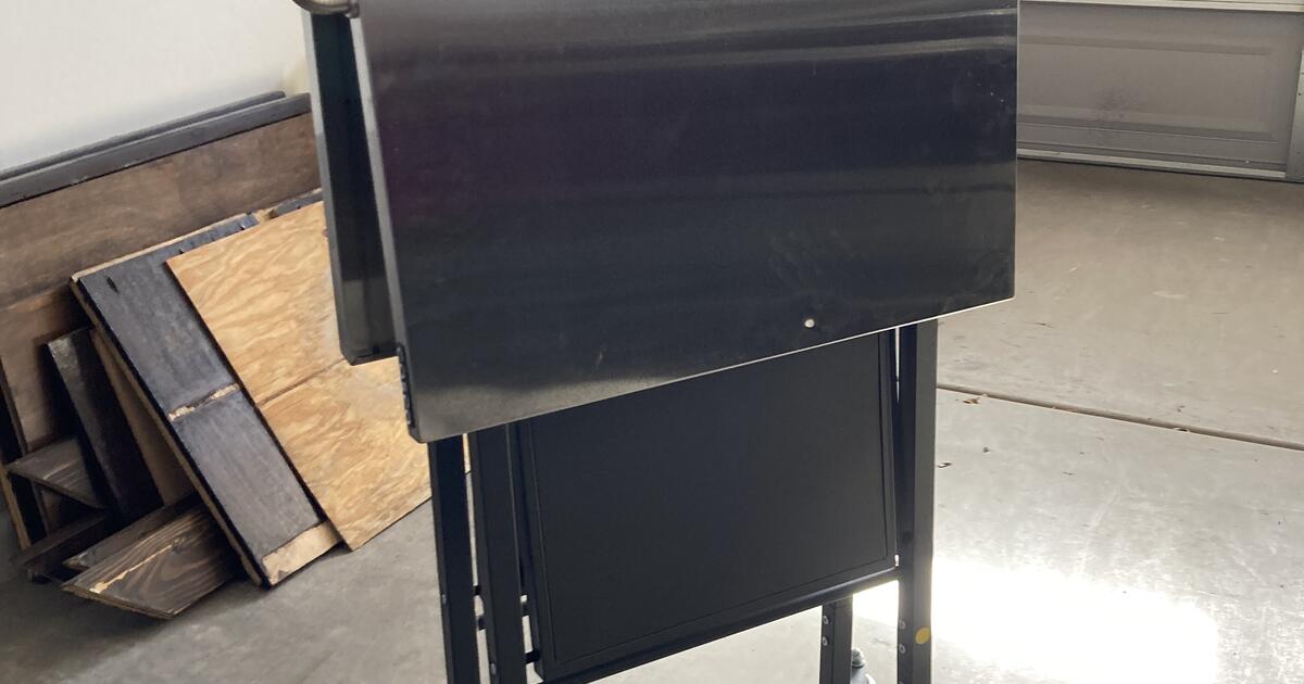 COSCO 66771DKG1E Smart Stainless Steel Folding Workbench, Dark Gray for ...