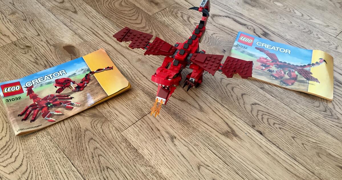 Rare LEGOs - 3 in 1 Creator Red Creatures #31032 for $15 in Colorado ...