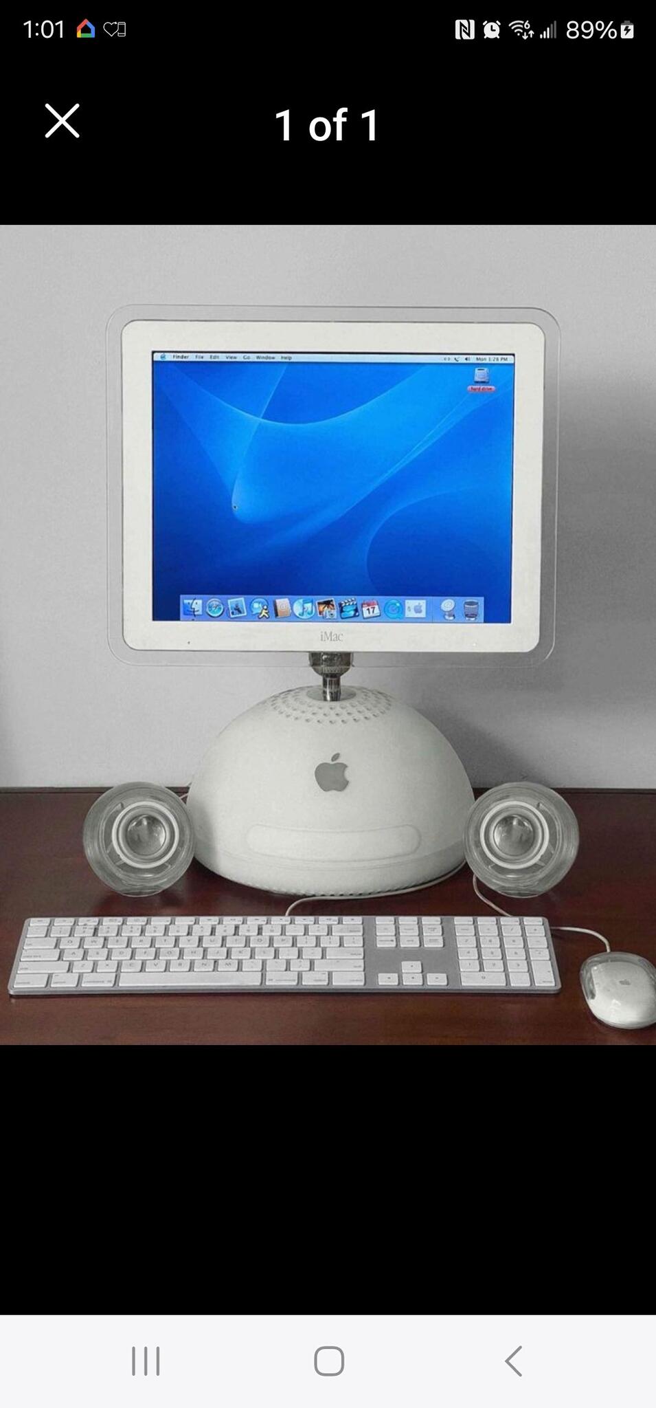 Vintage Apple Imac Computer (2002) for $85 in Henderson, NV | For Sale ...