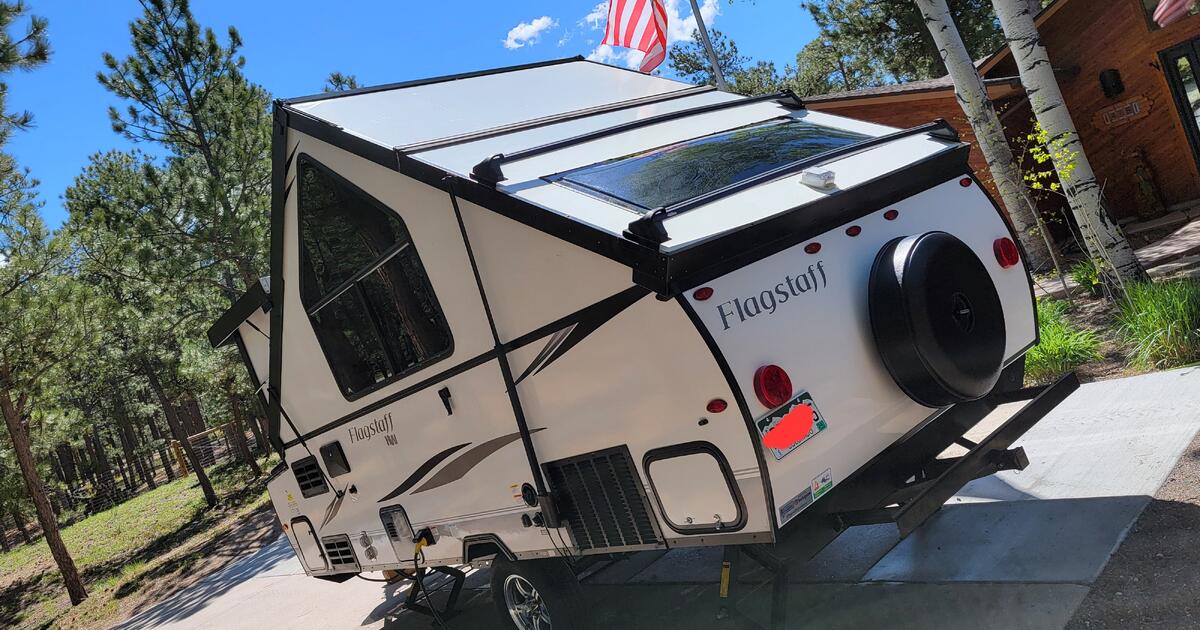 2021 Flagstaff A-frame high wall hard sided trailer for $14950 in ...