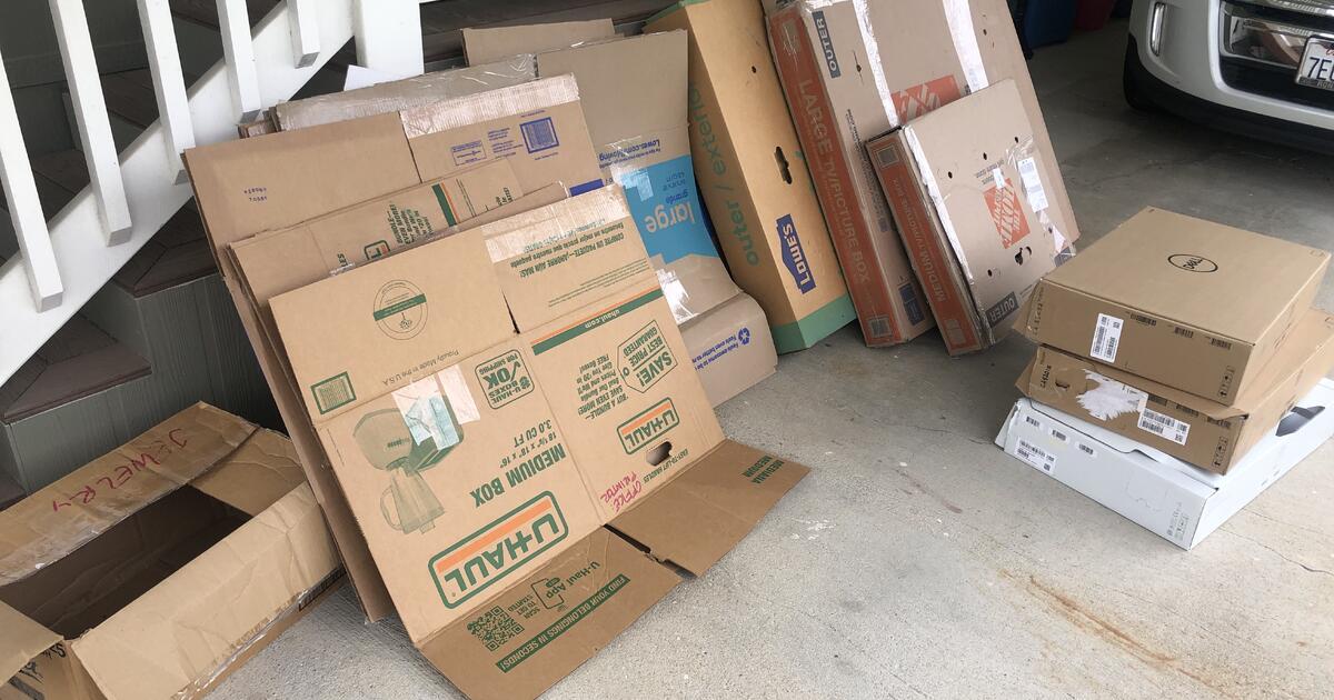 Assorted Moving, TV and Monitor Boxes - Free for Free in Arroyo Grande ...