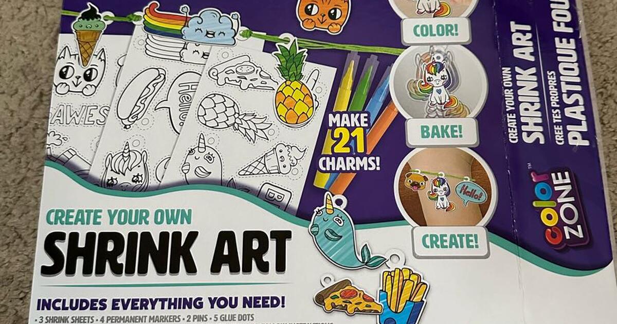 Color Zone Shrink Art Kit for Free in Tigard, OR | For Sale & Free ...