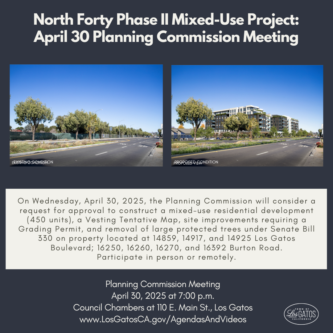 On Wednesday, April 30, 2025, the Planning Commission will consider a ...
