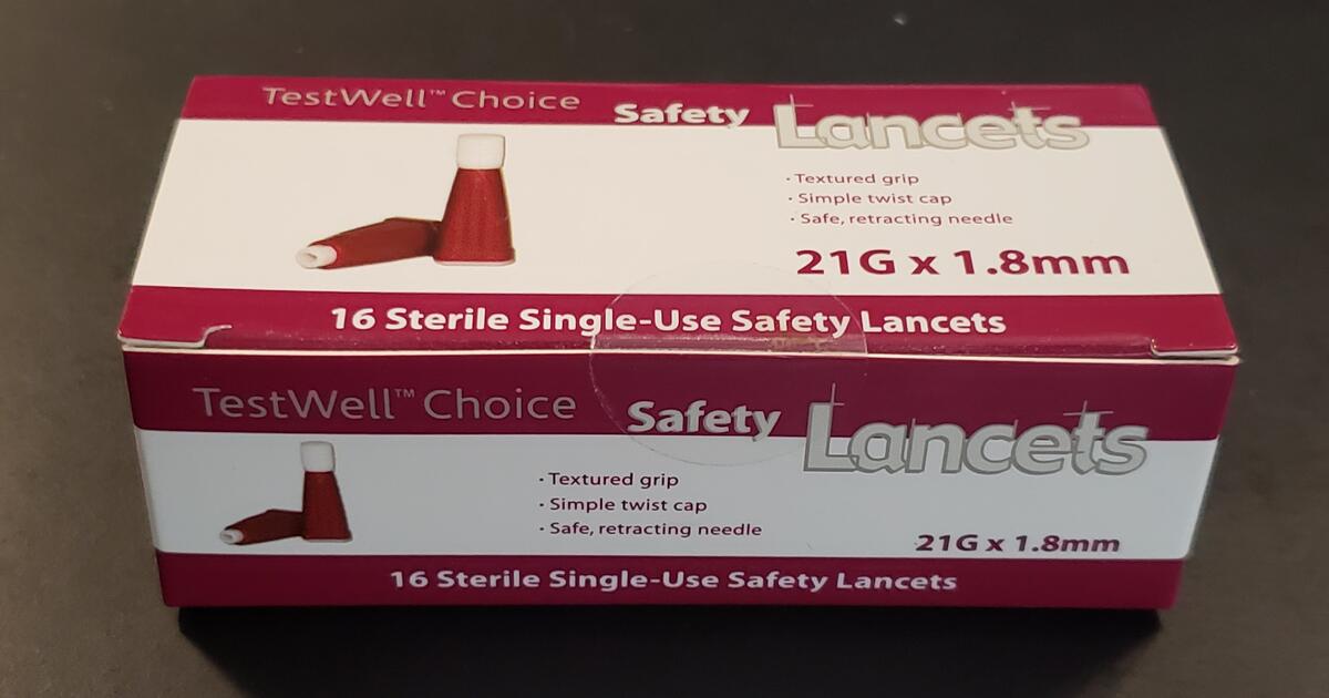 Removed 09222023 - 21 Testwell Choice Safety Lancets for Free in ...