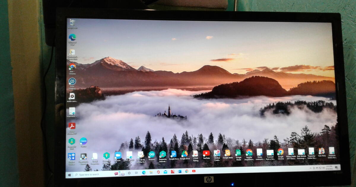 HP S2331 23" LCD Monitor w/Stand 1920 x 1080 D-Sub, VGA, DVI-D Full HD ...