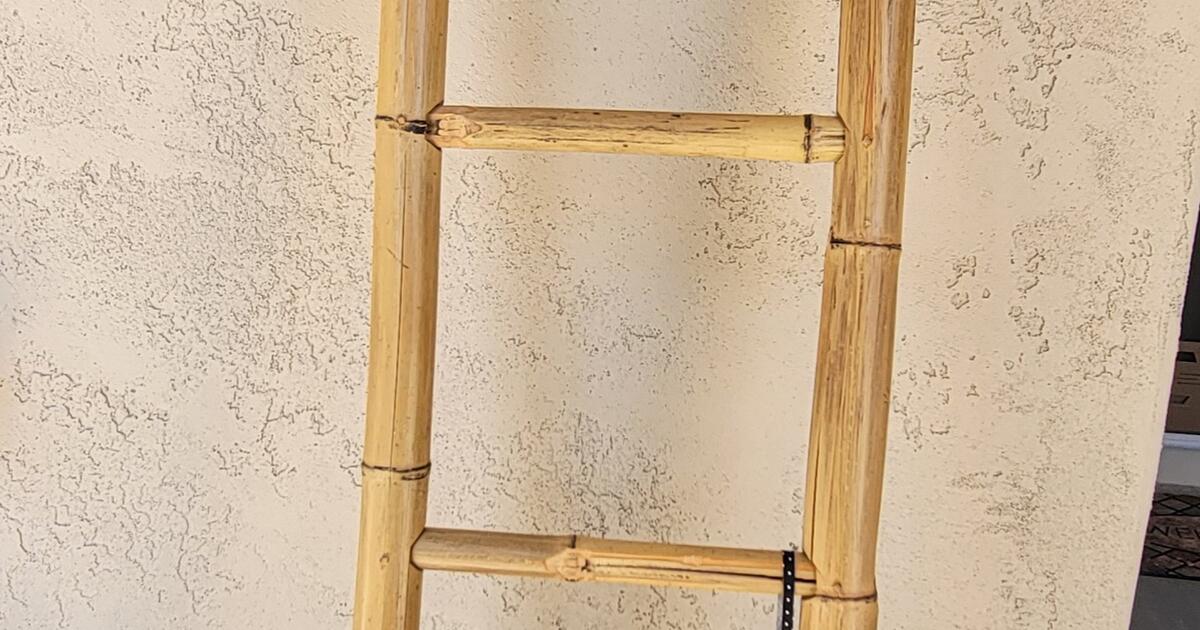 Bamboo Ladder (Decor) for $20 in Buckeye, AZ | For Sale & Free — Nextdoor