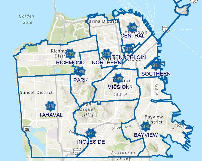 Find Your Local SFPD Station (San Francisco Police Department ...