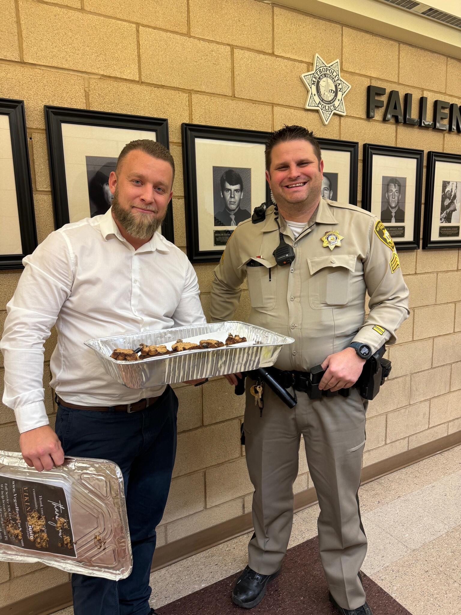 Thank you Viking REI for loading our Northeast Area Command Officers up ...