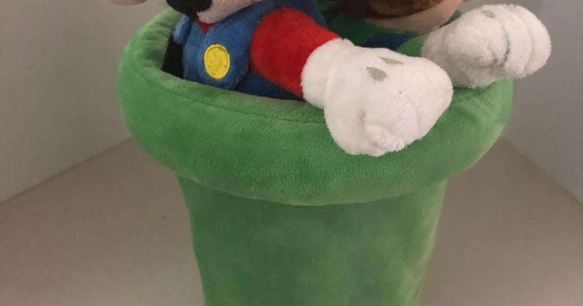 Super Mario Bros & Warp Pipe Plush Set for $20 in Buford, GA | For Sale ...