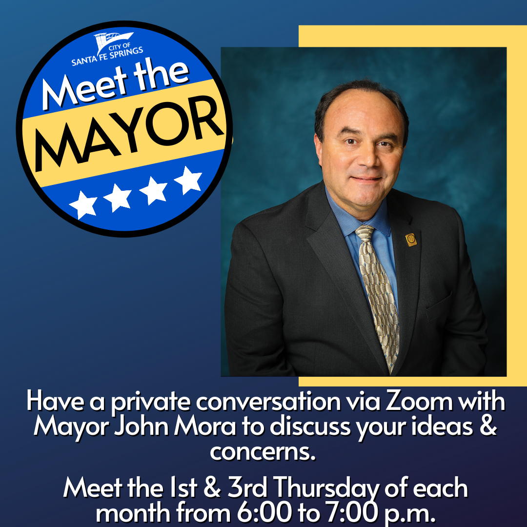 Meet Mayor Mora (City of Santa Fe Springs) — Nextdoor — Nextdoor