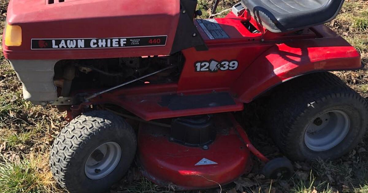 Lawn Chief rider mower for $200 in Round Lake Park, IL | Finds — Nextdoor