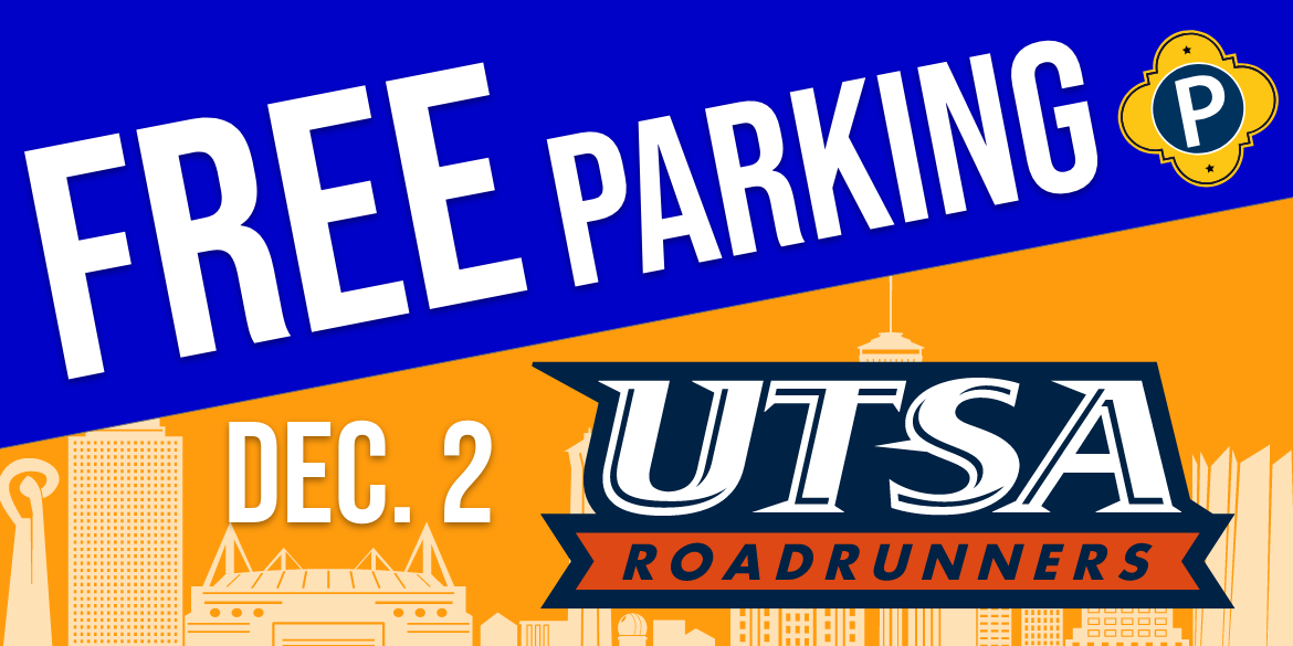 Free City Parking for Fans Attending UTSA Championship Game (City of ...