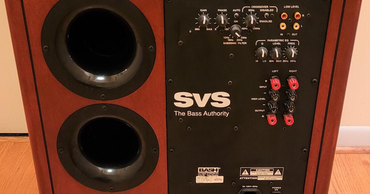 SVS 12” The bass authority SVS PB1-Plus Subwoofer for $499 in Chicago ...