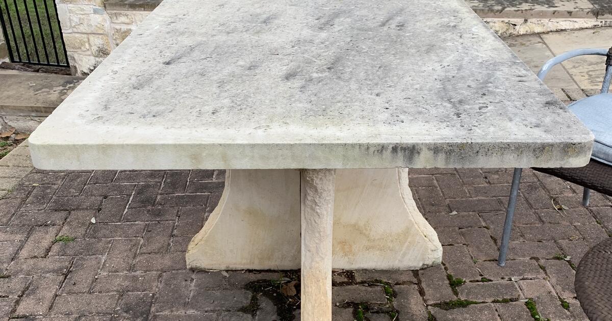 Free - large stone table for Free in Round Rock, TX | For Sale & Free ...