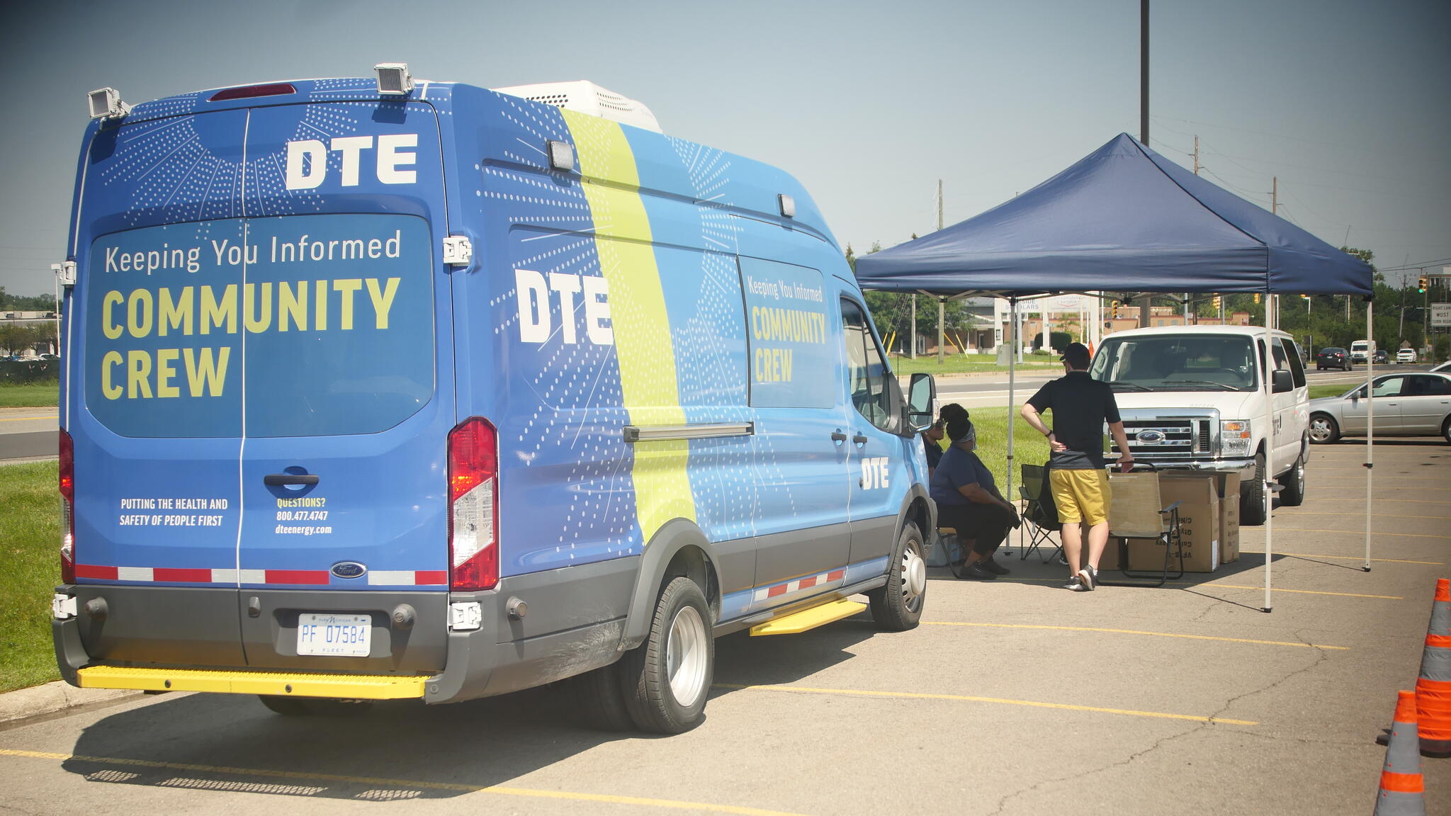 DTE Community Van bringing supplies to your area (DTE Energy ...