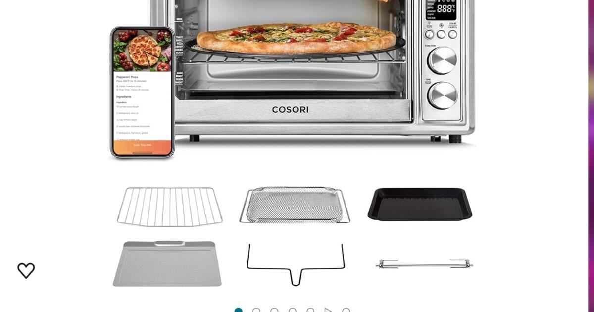 Cosari SMART 13 IN 1 Air Fryer Toaster Oven Combo for $70 in ...