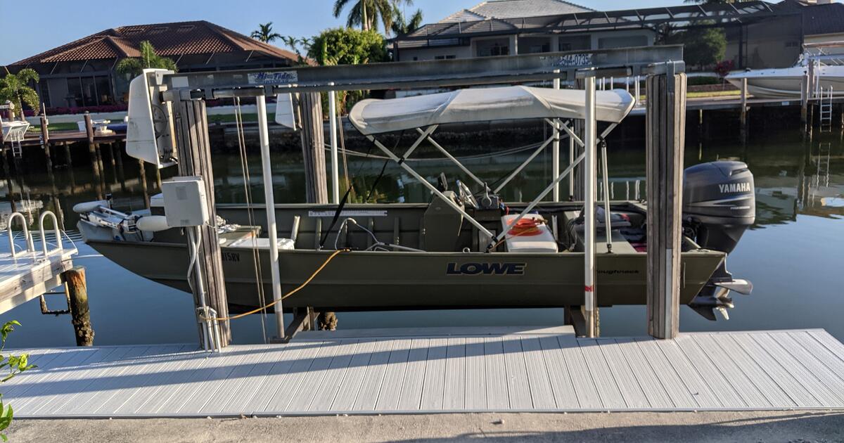 Nice, clean, 20 FT Lowe fishing boat. Excellent condition!! for $9000 ...