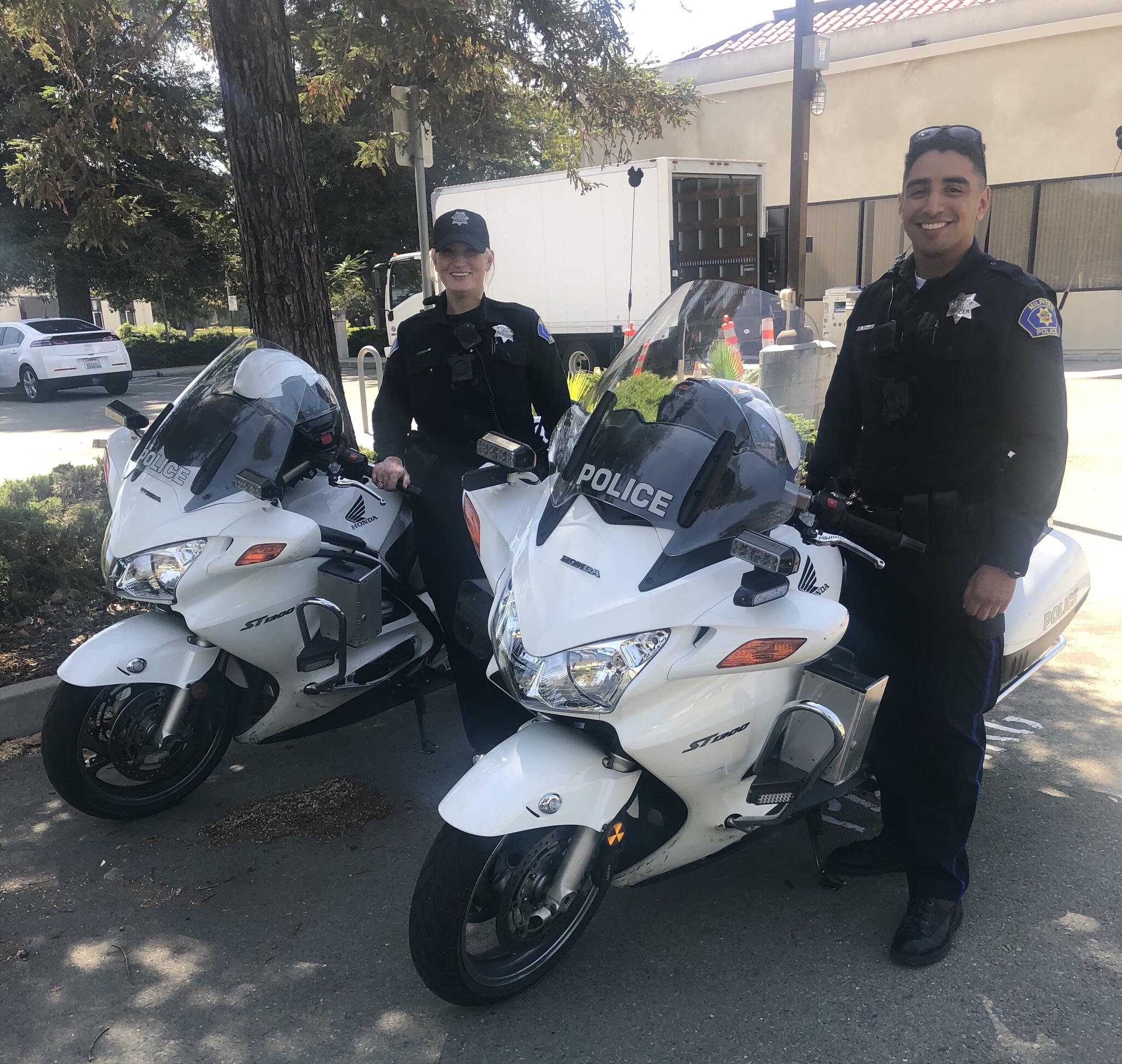 Two Officers Join Our Traffic Safety Unit (Milpitas Police Department ...