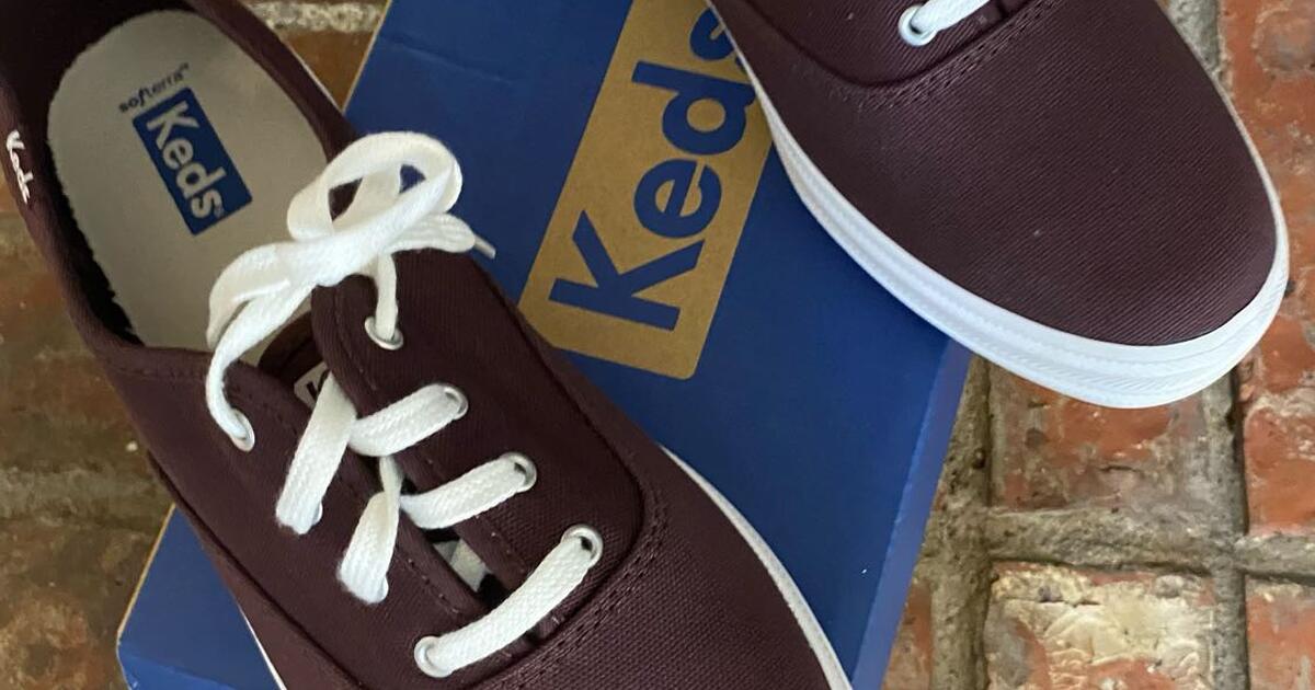New in Box Burgundy Women’s Keds size 8.5 wide for $10 in Pasadena, TX ...