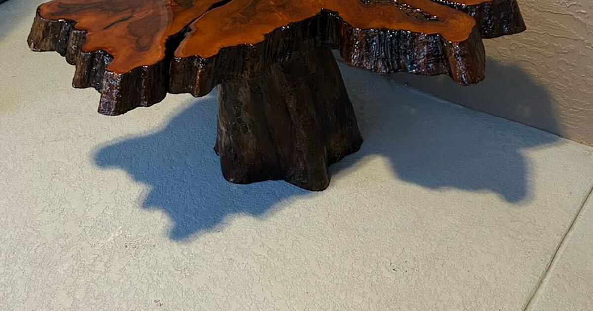 Rustic Cypress Wood Coffee Table for $125 in Weeki Wachee, FL | For ...