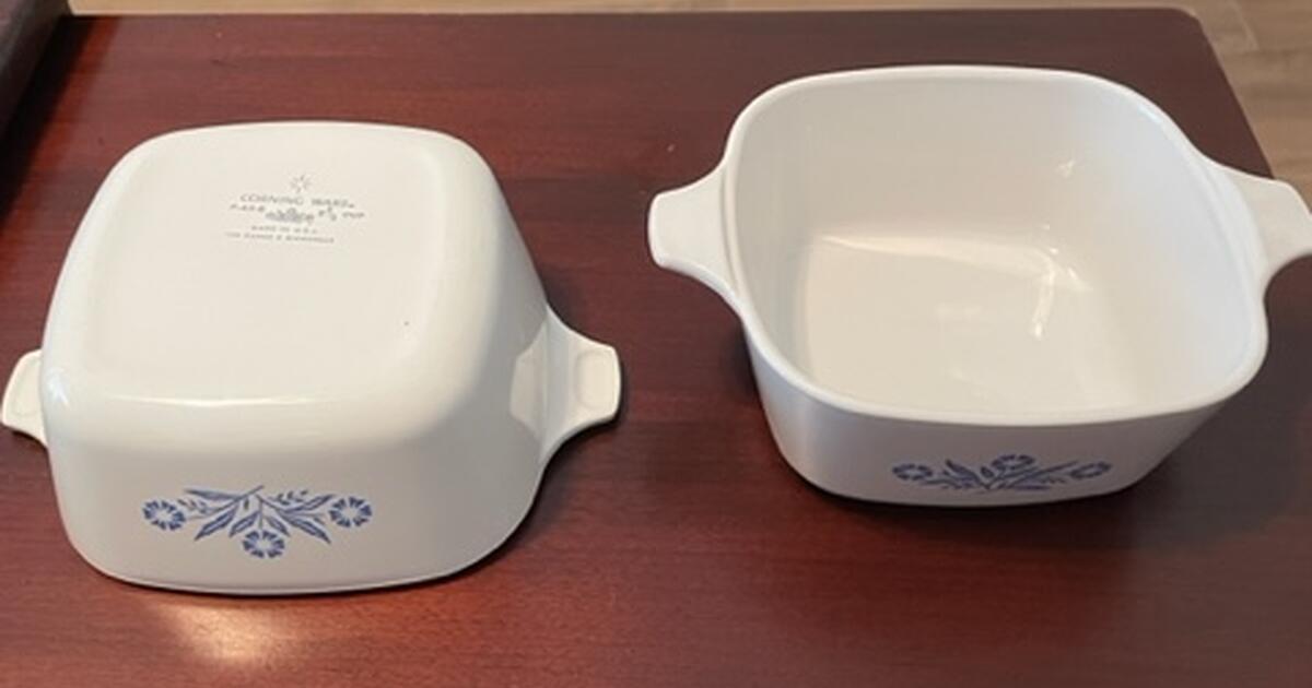 TWO CORNING 2 3/4 CUP SMALL CASEROLES for $10 in The Villages, FL | For ...