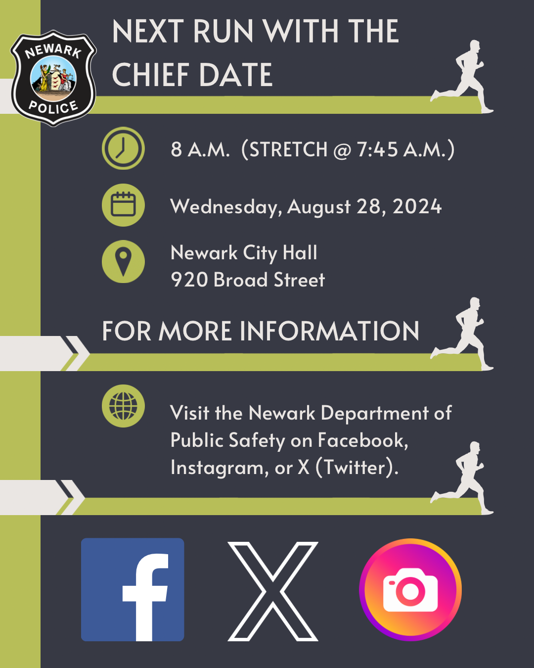 Newark Police Chief Emanuel Miranda offers Wellness Wednesdays ...