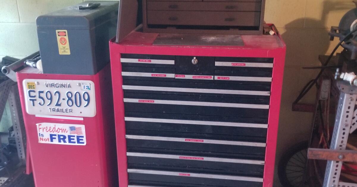 Craftsman 12 Drawer Tool Chests, Machinist, Chest, 2 Drawer w/storage ...