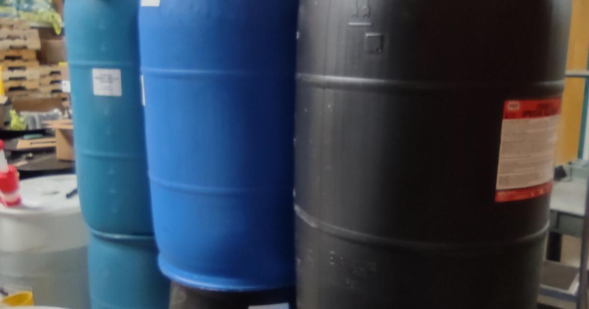Used Plastic Barrels and Drums for $5 in Jacksonville, FL | For Sale ...