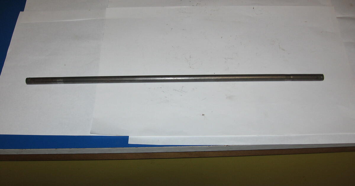Toro CCR Powerlite Snow Blower Wheel Axle Rod Part # 27-0062 16" x 3/8 ...