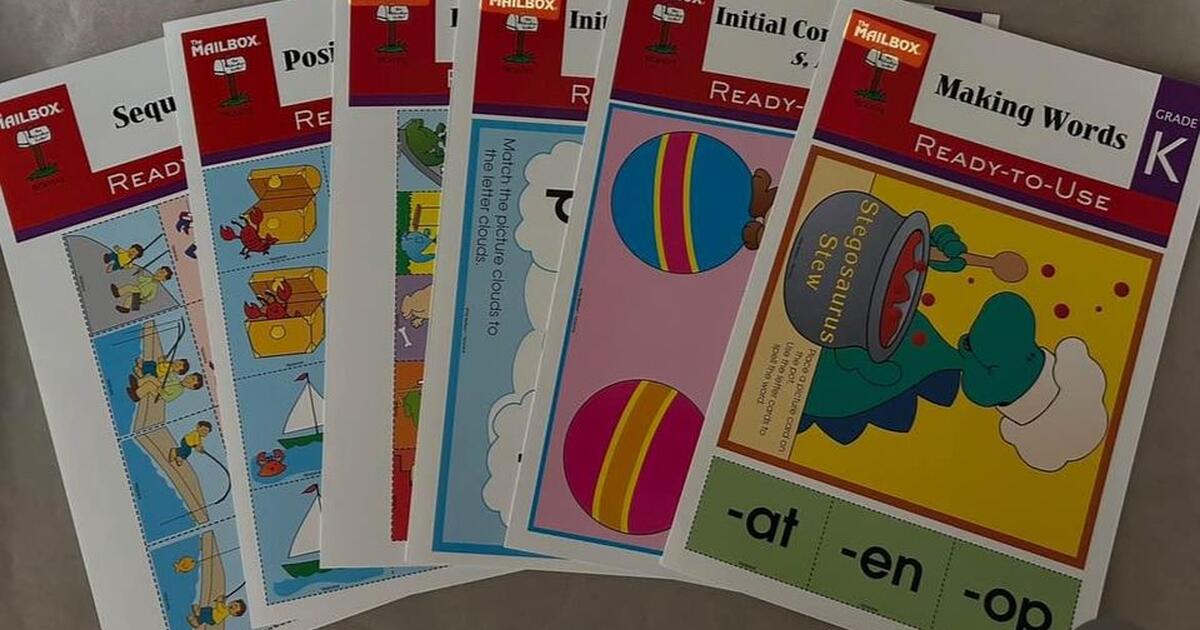 Brand New! 6 Ready-to-Use Literacy Centers-Kindergarten by Mailbox ...