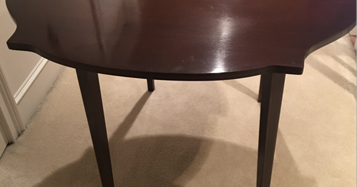 Folding card table. 36x36 when open. for $75 in Atlanta, GA | For Sale ...