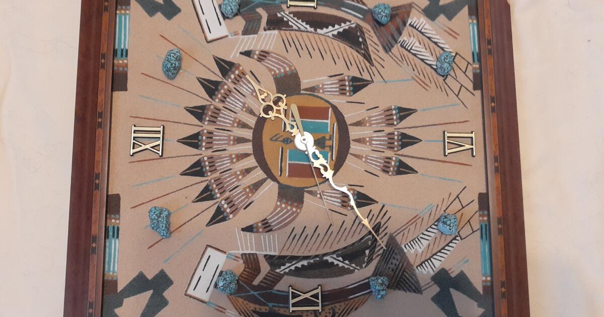 Hand painted clock for $100 in Kannapolis, NC | For Sale & Free — Nextdoor