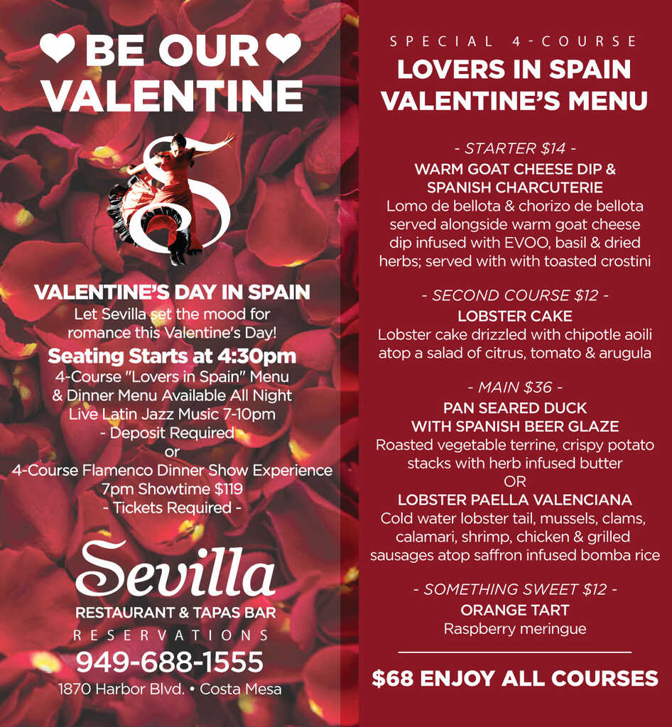 Cafe Sevilla Spanish Restaurant, Tapas Bar & Nightclub - Costa Mesa, CA ...