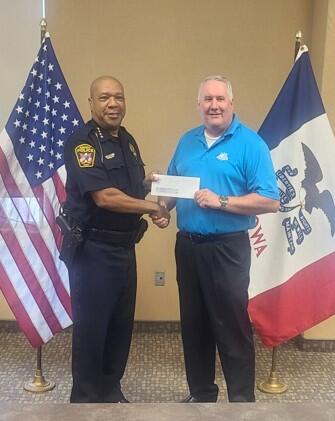 Recently the Ankeny Police Department received a Community Betterment ...