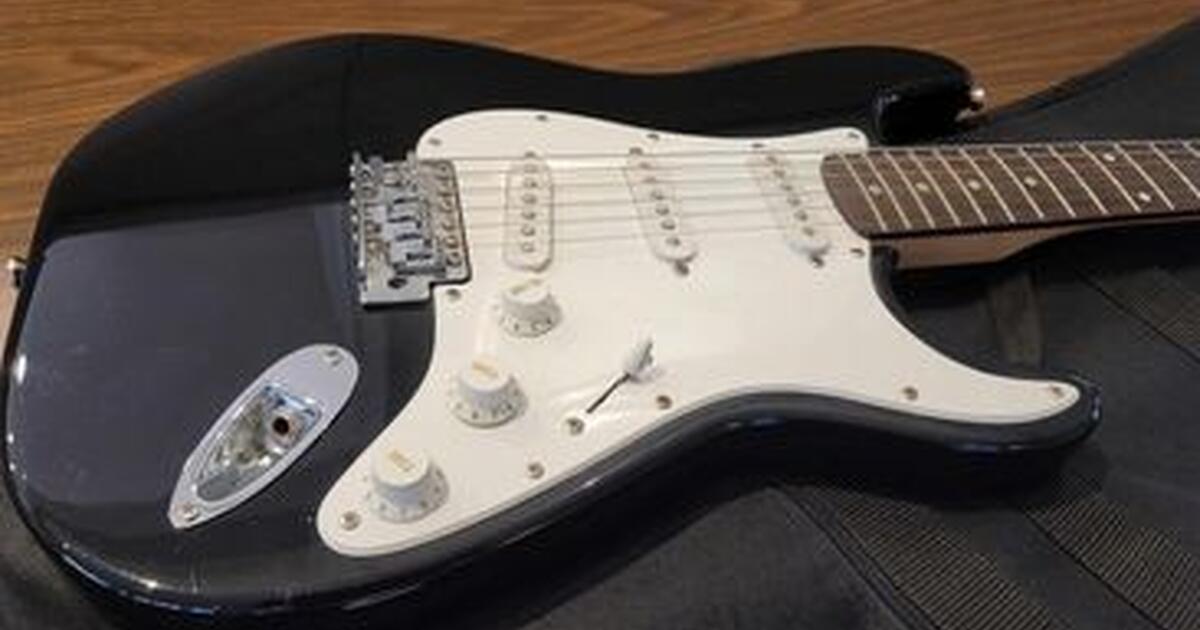 FENDER Electric Guitar with Case - Squire Strat for $99 in Miami Beach, FL | For Sale & Free ...