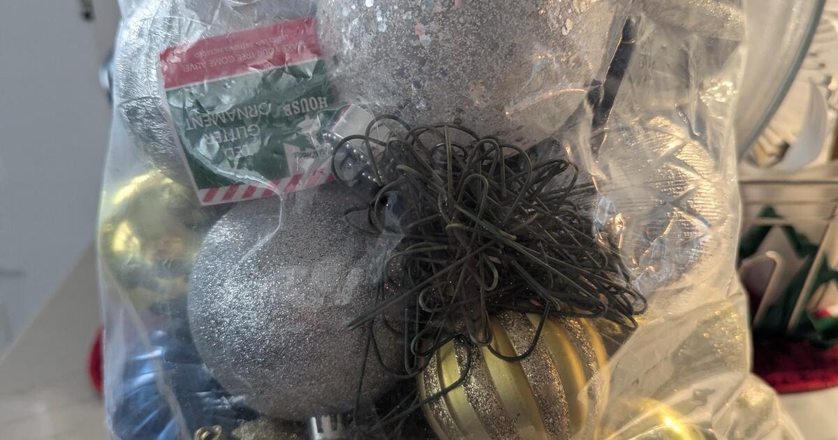 PPU Bag of Christmas Ornaments for Free in Minneapolis, MN | For Sale ...