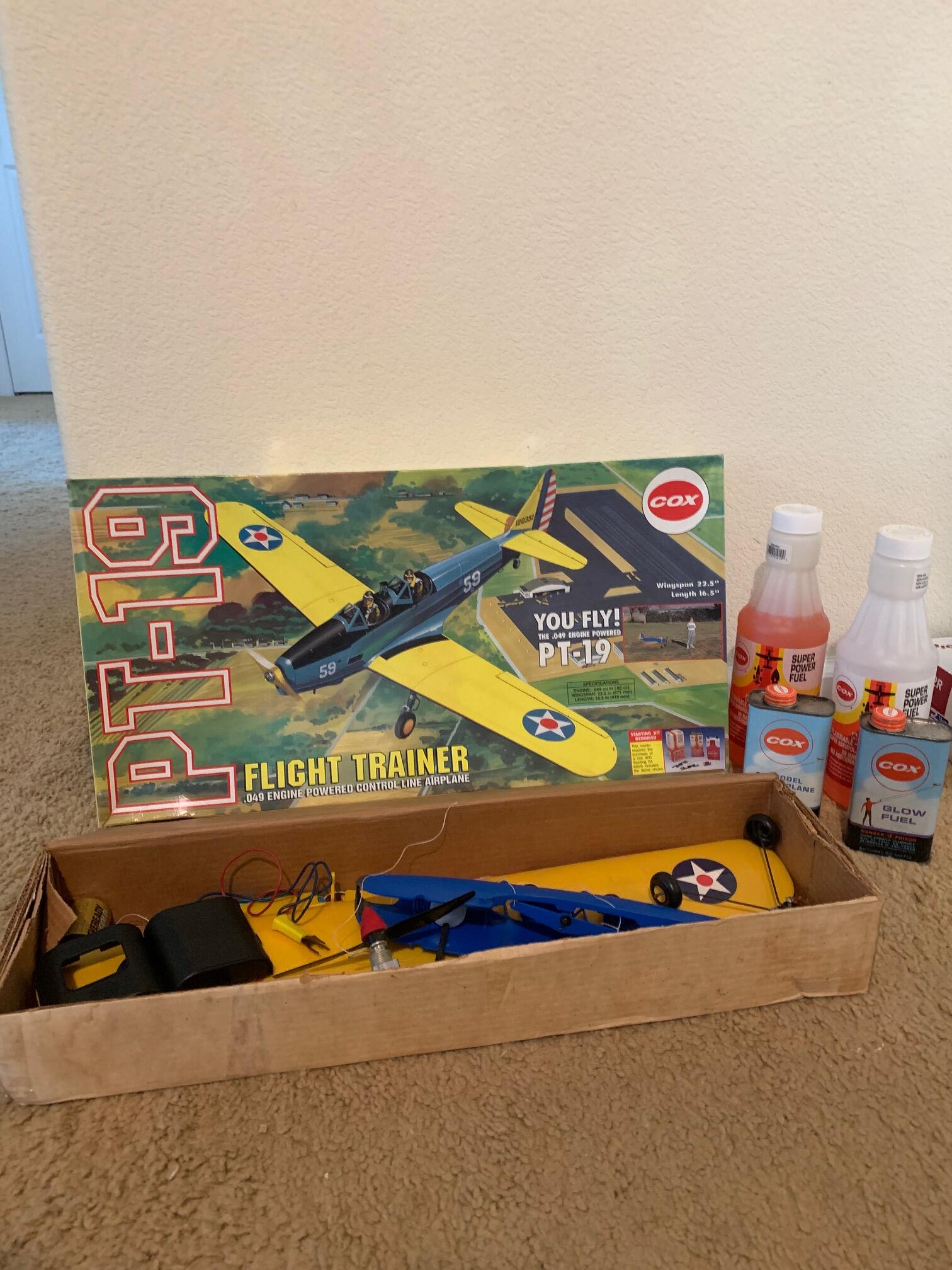 Cox PT-19 gas powered airplanes for $30 in Cloverdale, CA | For Sale ...
