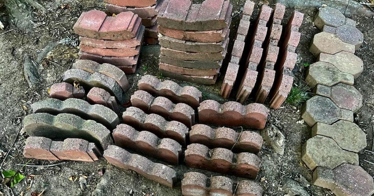 45 Edging Bricks various sizes and shapes for $45 in Charlotte, NC ...