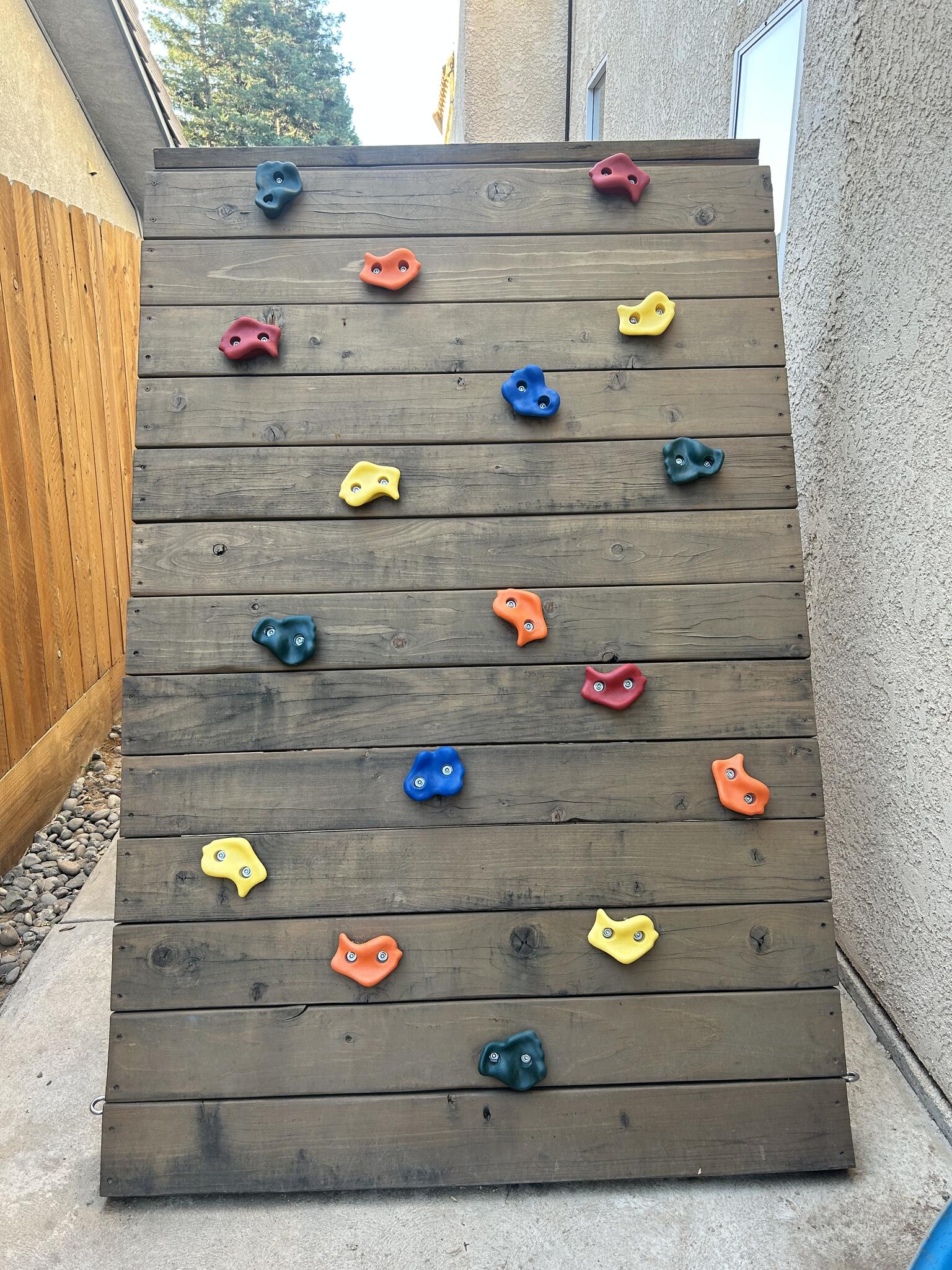 Custom hand built rock wall and rope crawl for $125 in Fresno, CA | For ...
