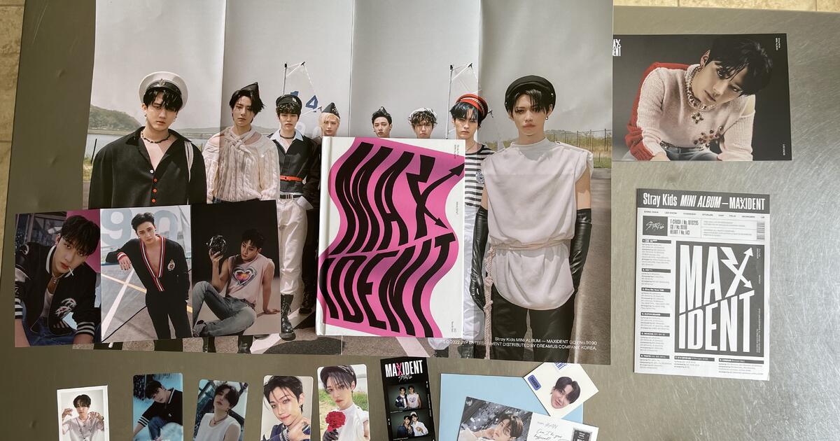 KPOP: Stray Kids - MAXIDENT [GO ver.(Limited Edition)] Album+Pre-Order ...