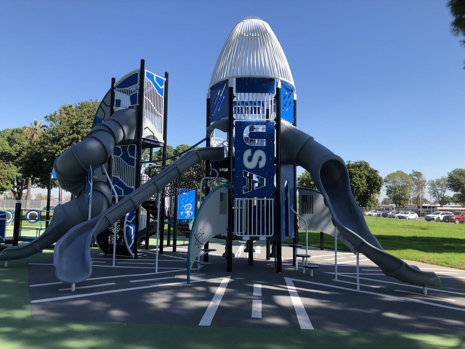 Garden Grove Park’s new all-inclusive ️aircraft-themed playground will ...