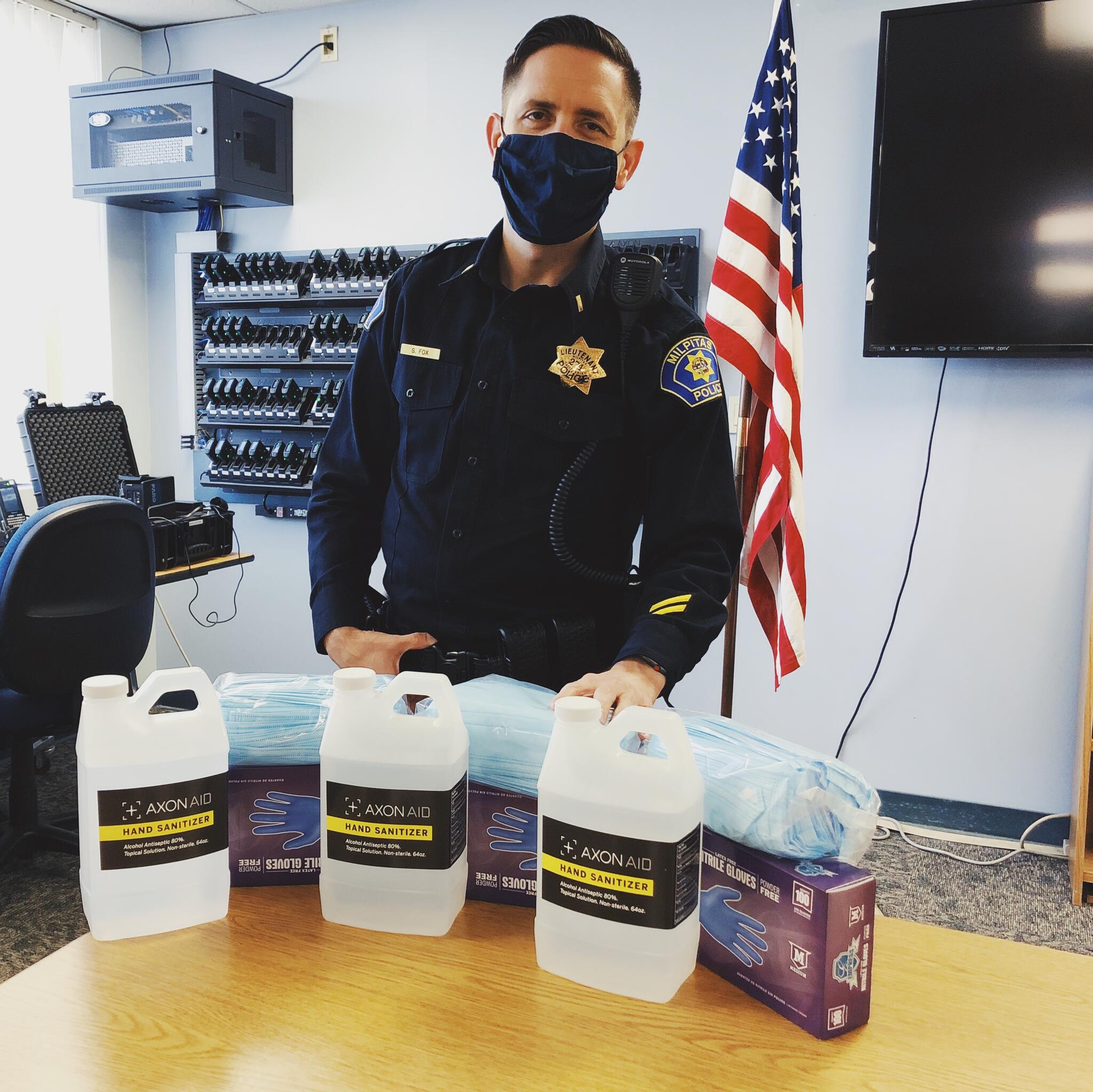 Personal Protective Equipment (PPE) Donation (Milpitas Police ...