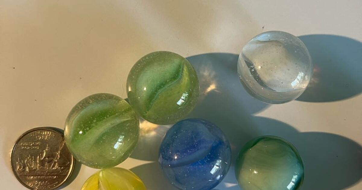 41 Giant Glass Marbles for $15 in Grand Rapids, MI | For Sale & Free ...