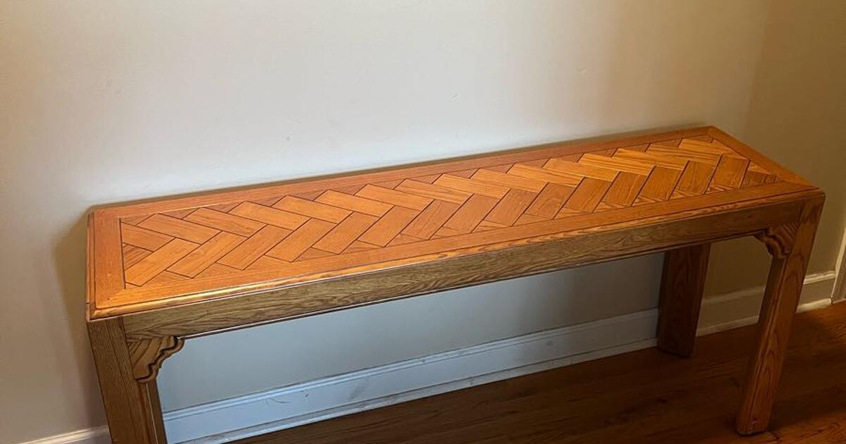 Entryway Table/bench for $50 in Youngsville, NC | For Sale & Free ...